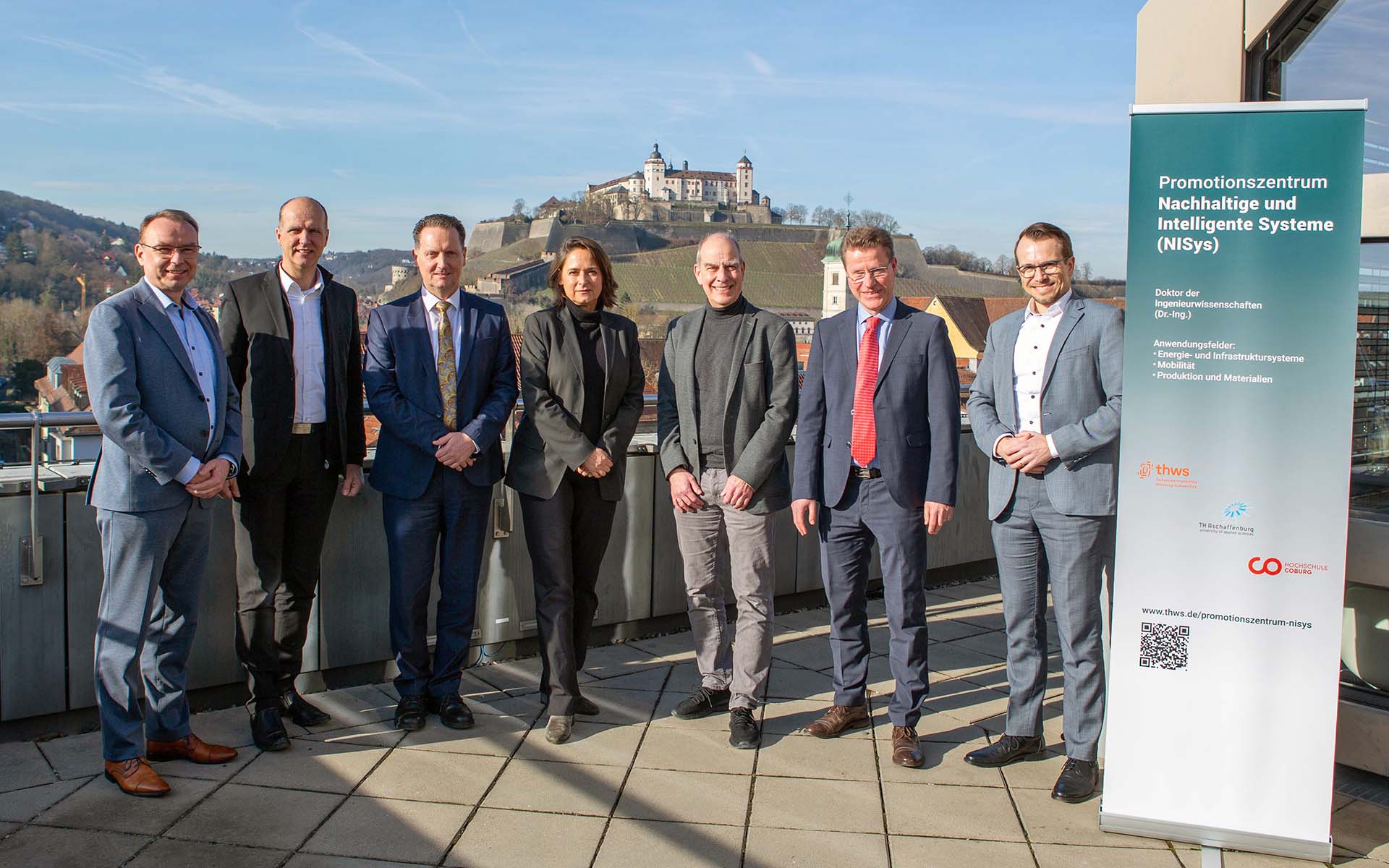 Promotionszentrum kurz vor dem Start